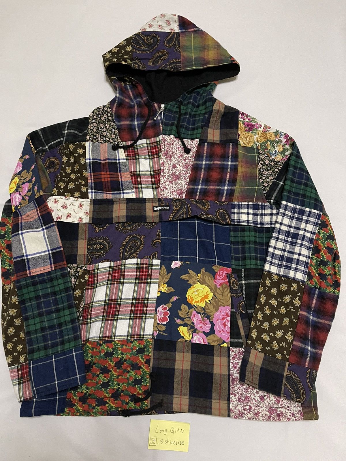 Supreme Supreme patchwork work anroak hooded Jacket | Grailed