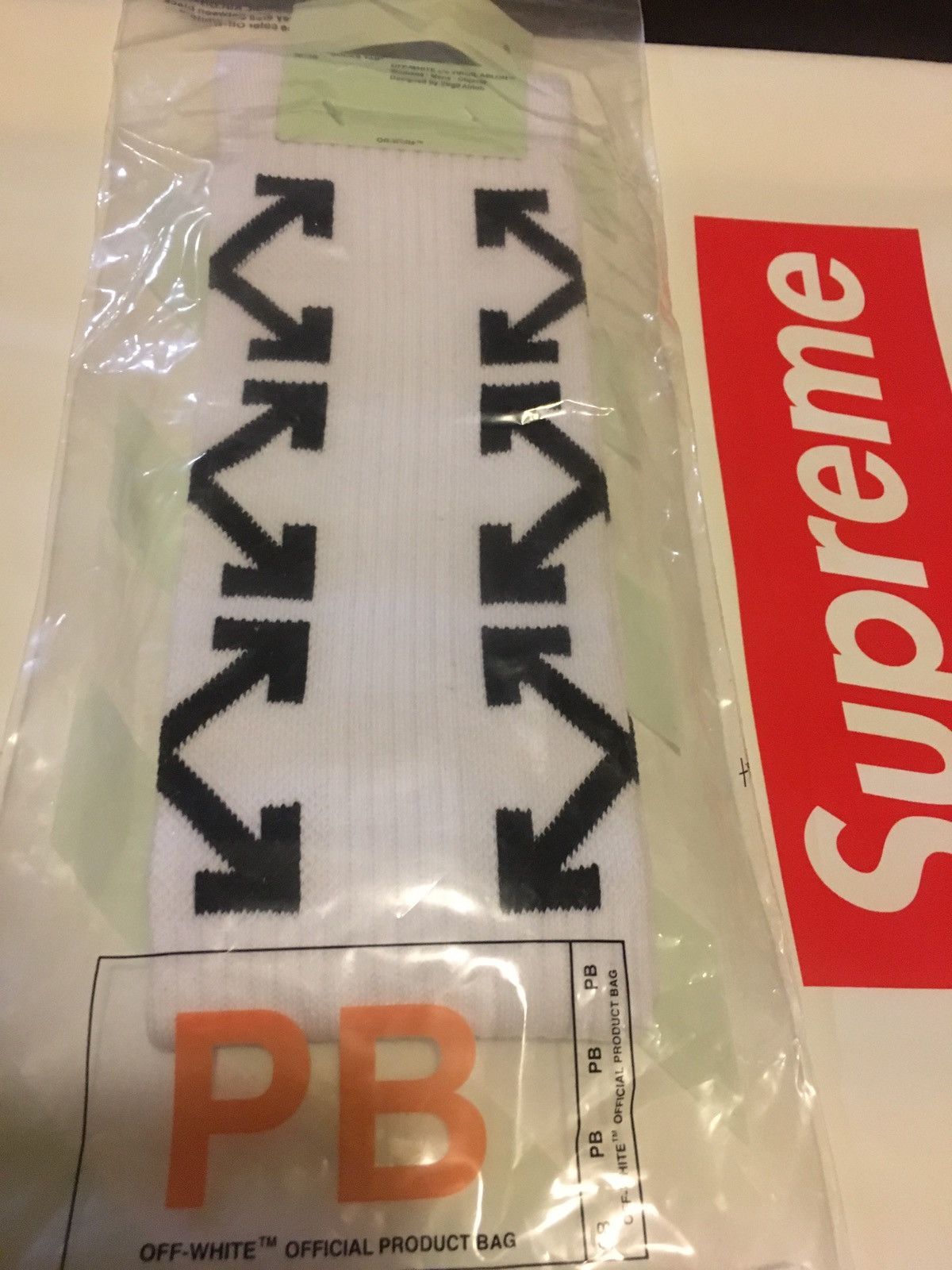 Off-White Off-white Socks (white) | Grailed