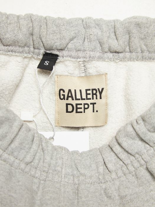 Gallery Dept. Exclusive Gray Paint Splattered Cotton Sweatpants | Grailed