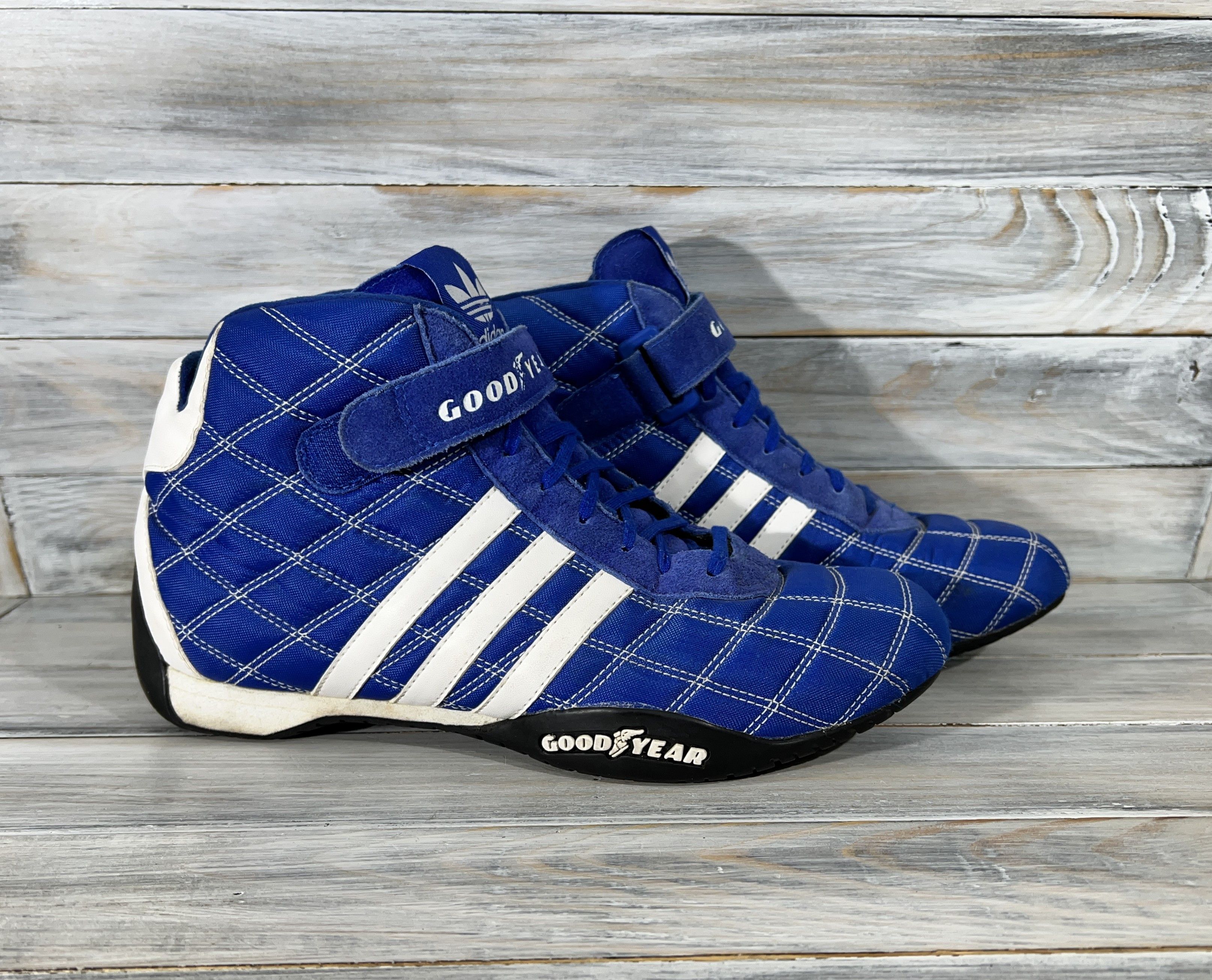 Adidas × Vintage Vintage Adidas Monaco Goodyear Racing Driving Shoes ...