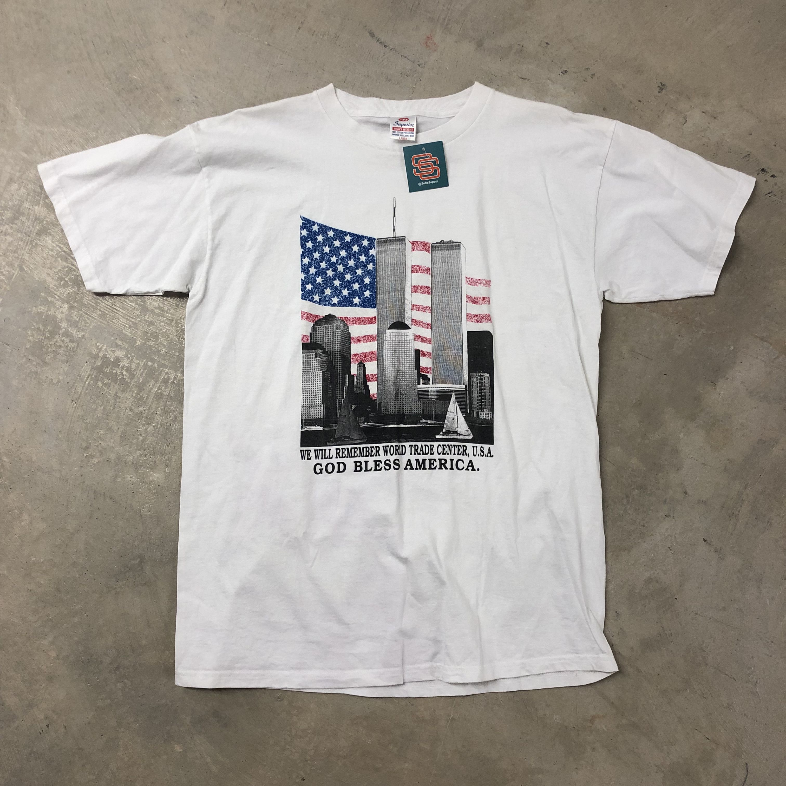 Vintage Vintage World Trade Center New York Twin Towers Tee | Grailed