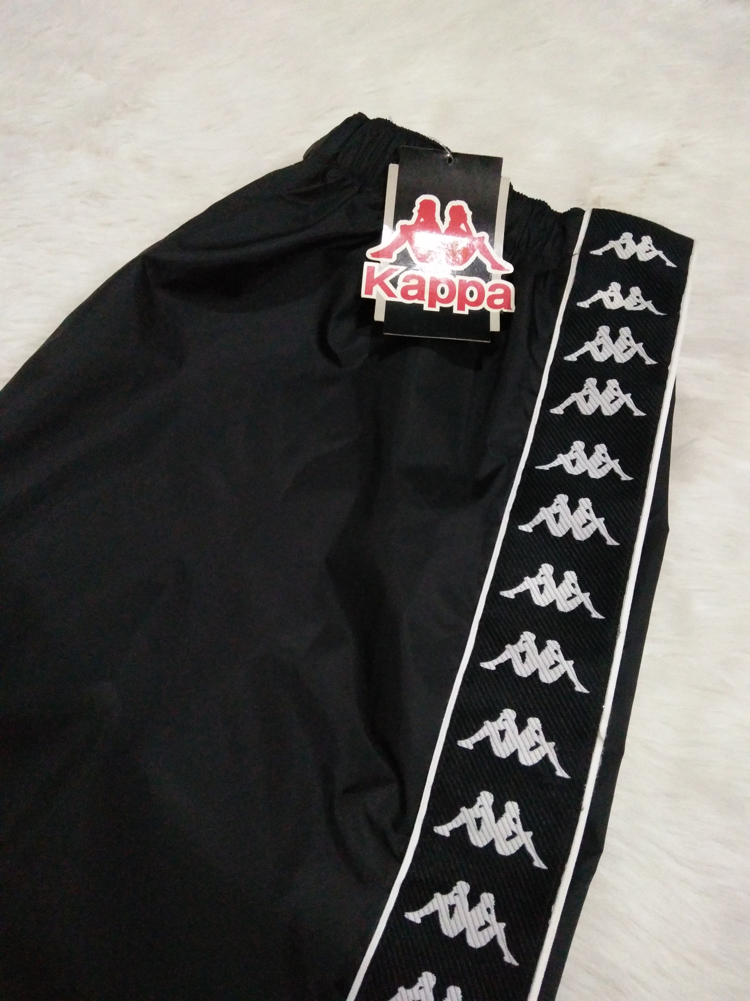 Kappa NOS 90S KAPPA SIDE TAPED TRACKPANTS BIG SIZE | Grailed
