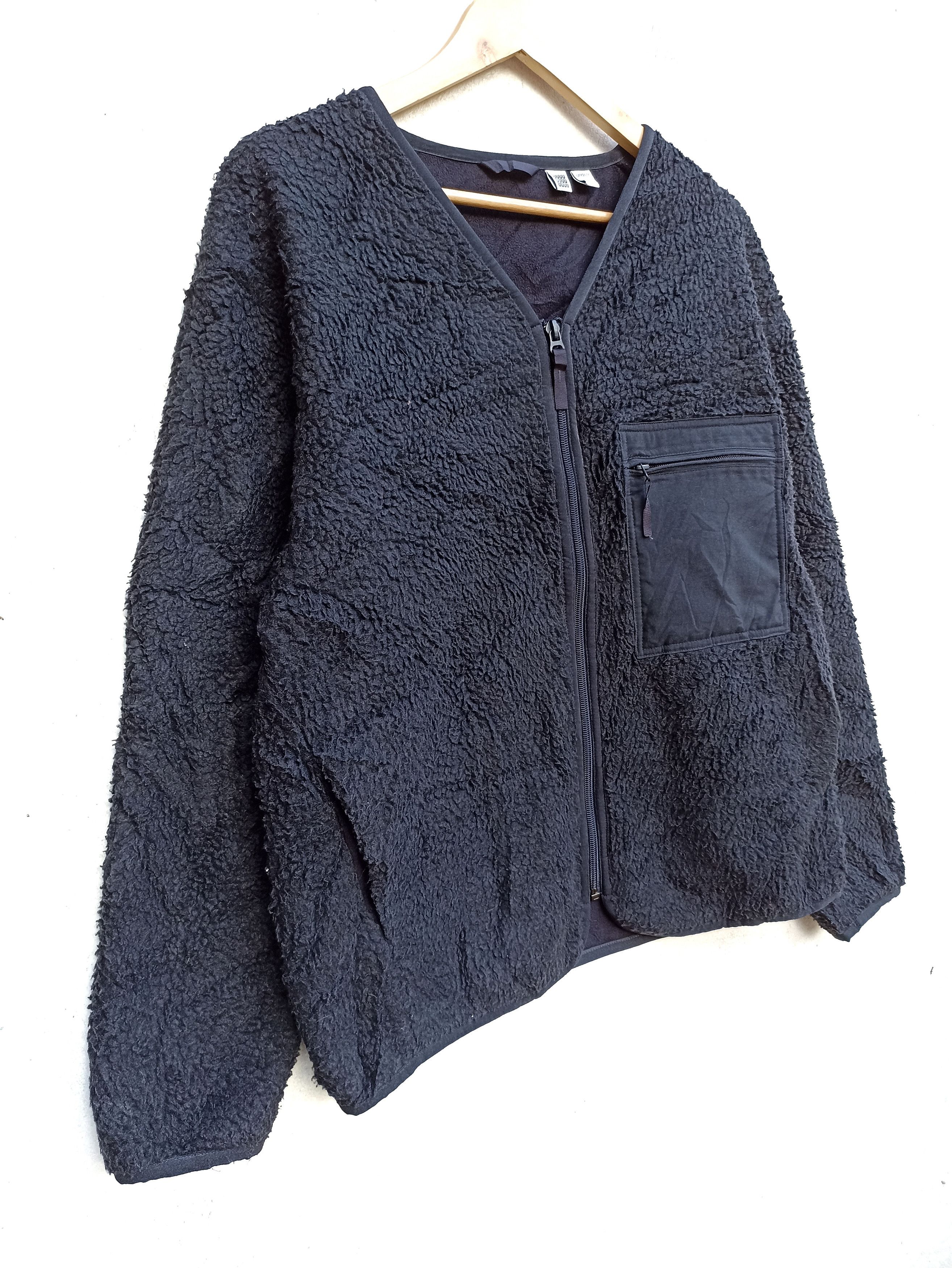 Japanese Brand × Uniqlo 🔥 STEALS 🔥 Uniqlo fleece sherpa cardigan | Grailed