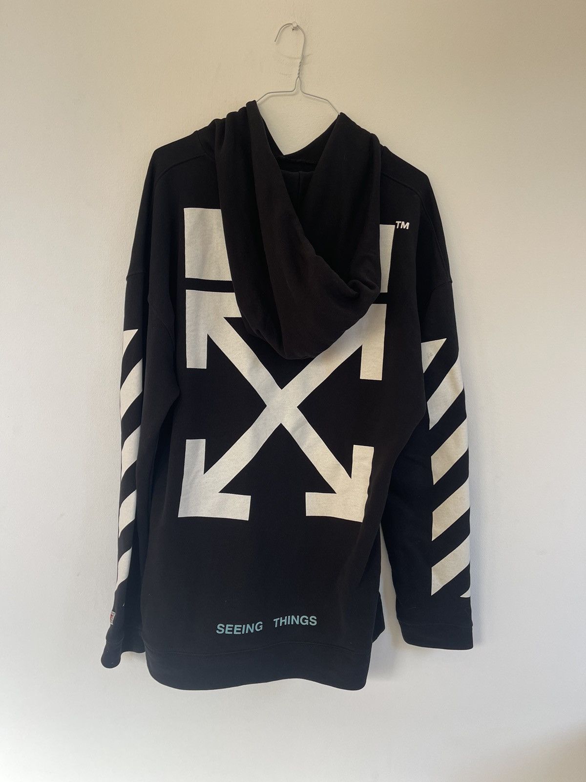 Off-White Off white “Seeing Things” hoodie *limited* | Grailed