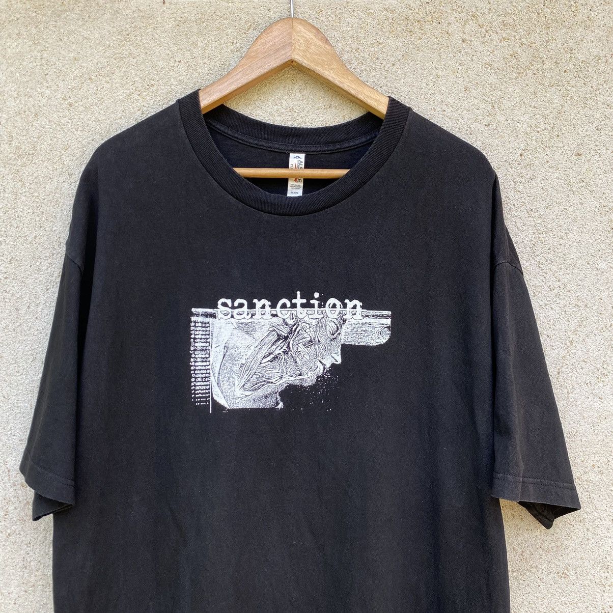 Band Tees Sanction Trash Metal Band Oversized Tee | Grailed