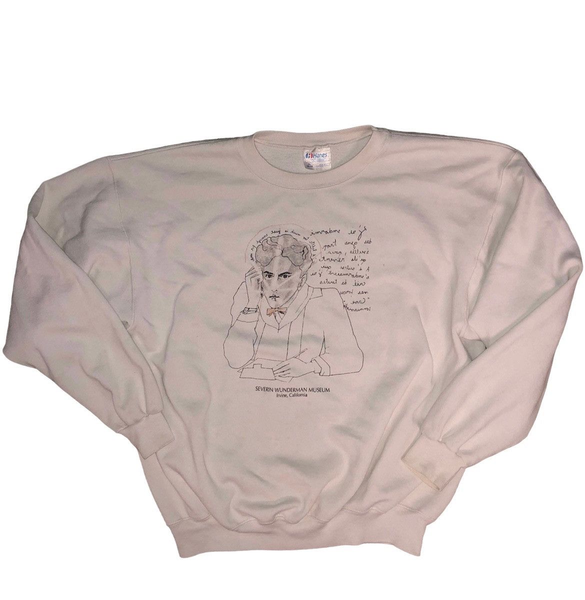 Hanes 1980s Hanes Severin Wunderman Museum Jean Cocteau | Grailed