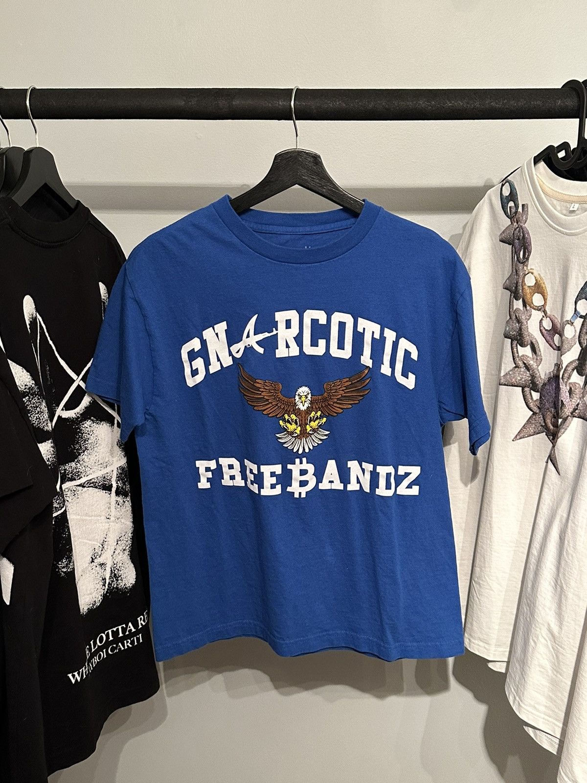 Freebandz × Gnarcotic Gnarcotic x Freebandz Eagle Tee | Grailed