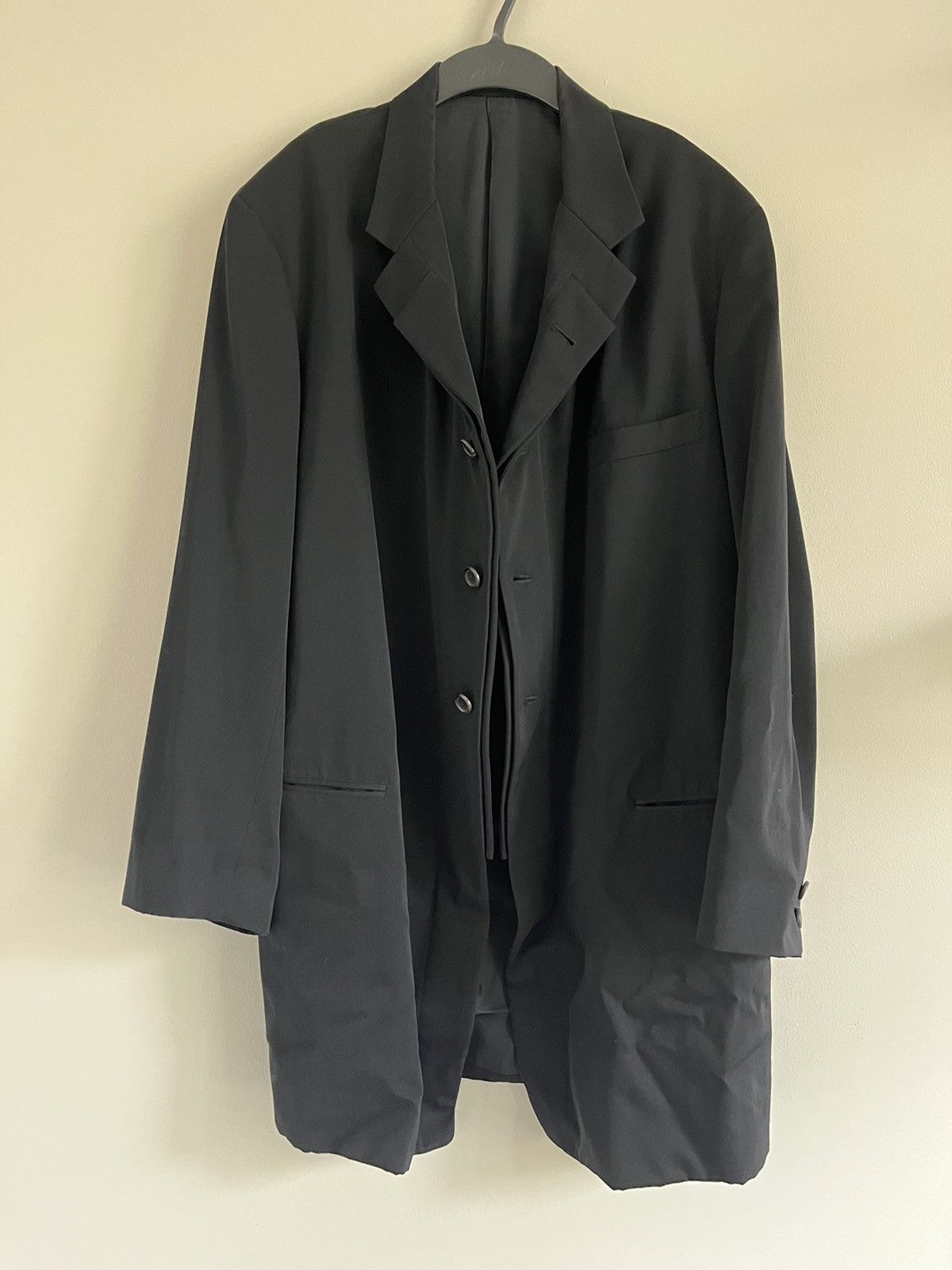 Yohji Yamamoto Yohj Yamamoto layered jacket | Grailed