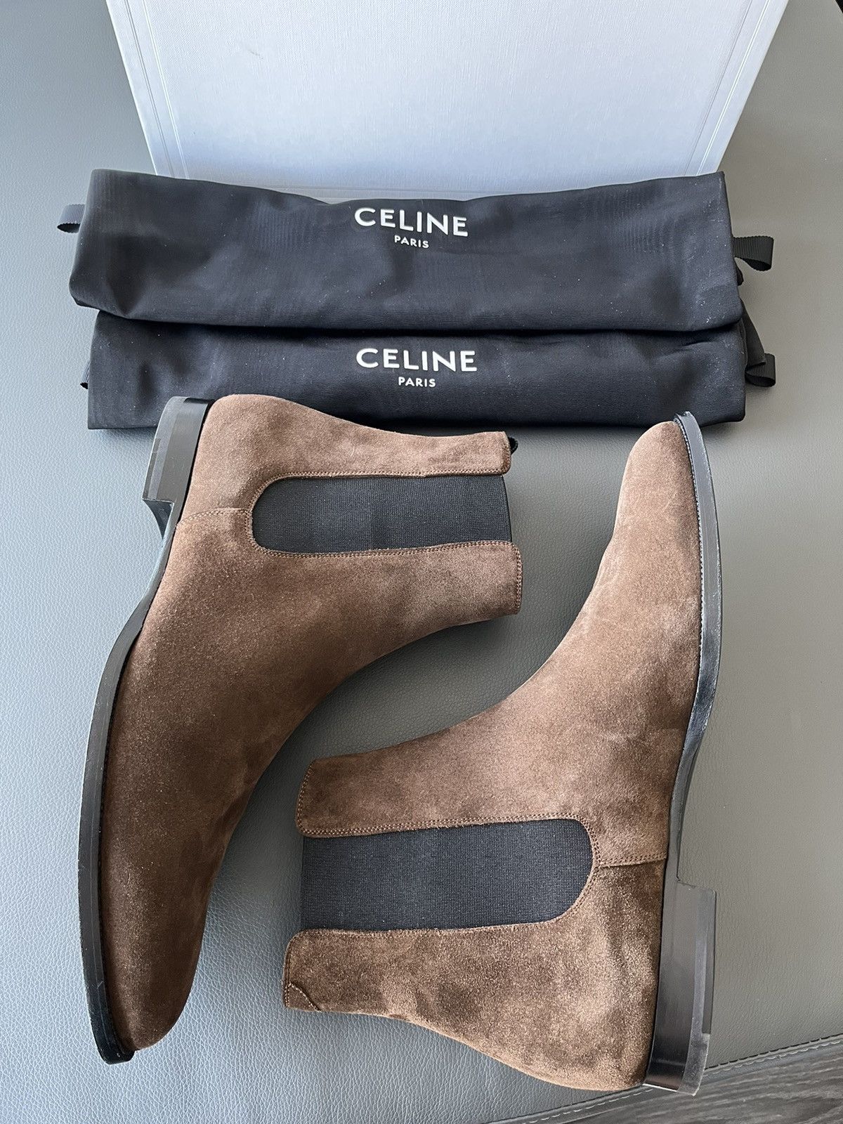 Celine × Hedi Slimane Limited Edition Super Classic Celine Suede ...