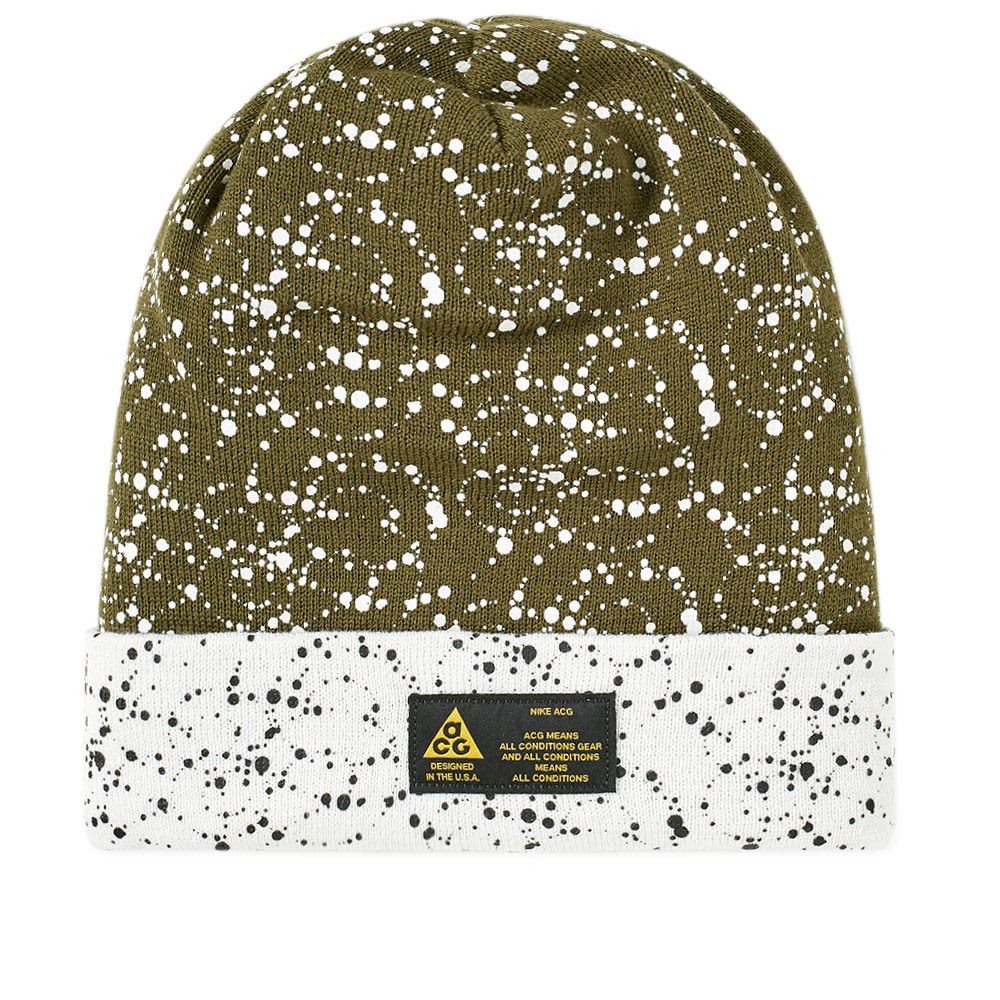 Nike ACG NIKE ACG by Errolson Hugh of Acronym paint splatter beanie ...