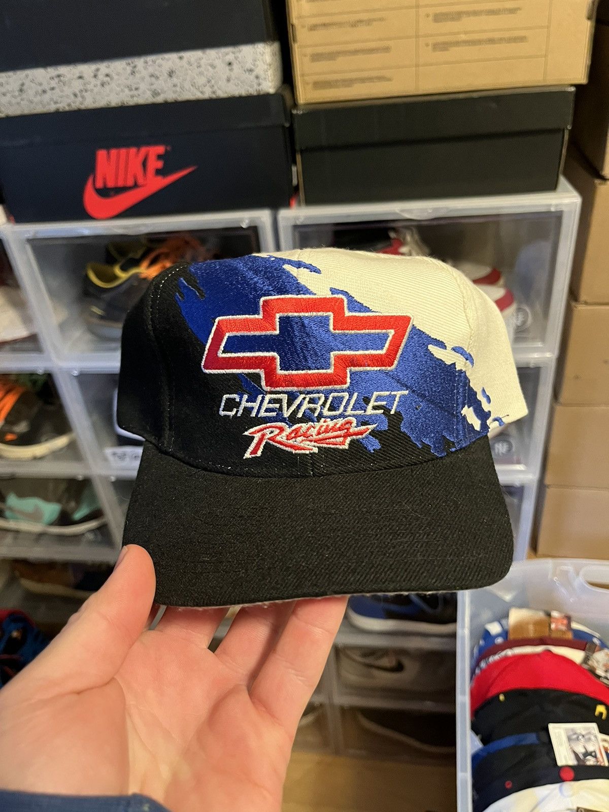 Chevrolet × Logo 7 × NASCAR Vintage Chevrolet Splash Logo Athletic ...