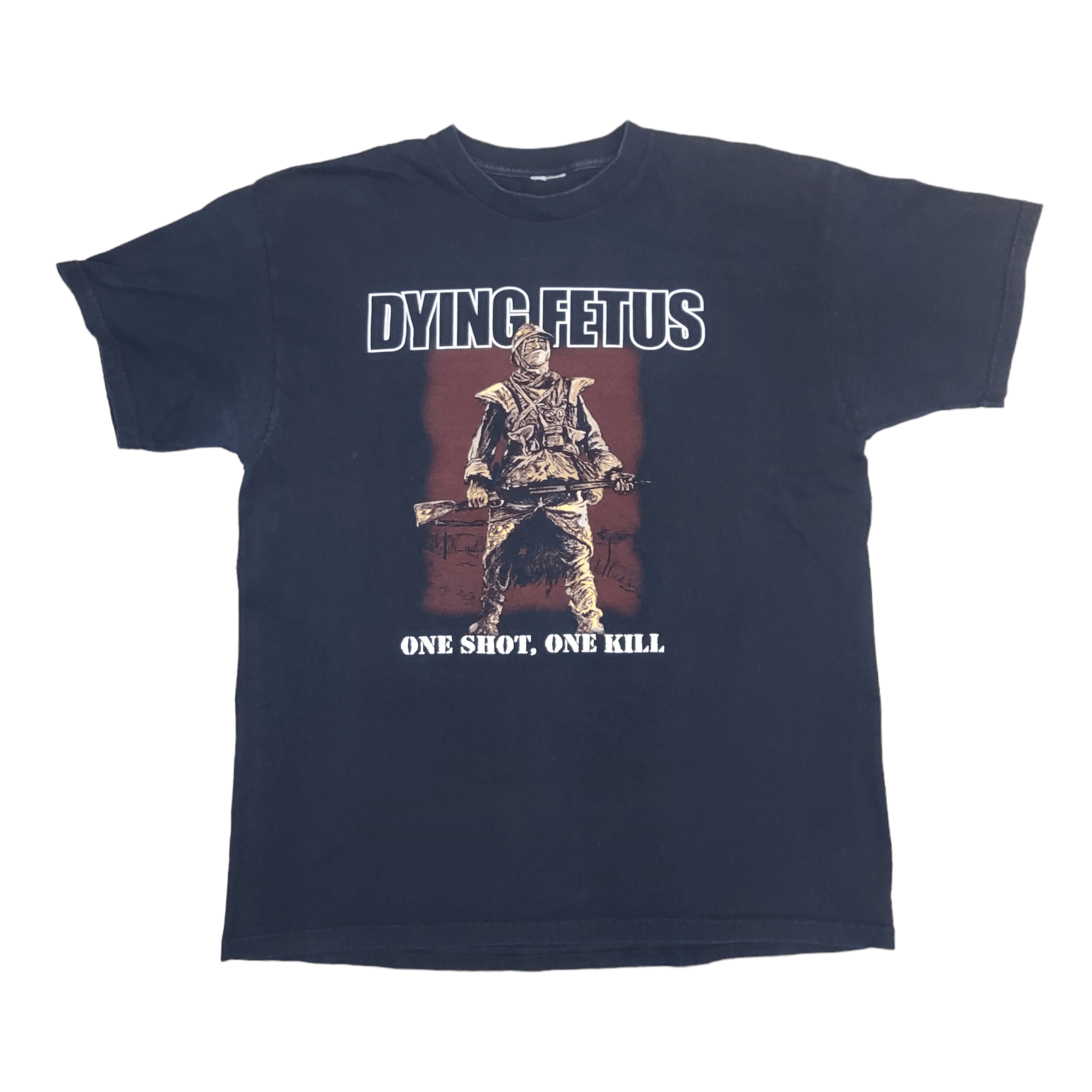 Vintage Vintage 2003 Dying Fetus One Shot One Kill Tour Shirt | Grailed