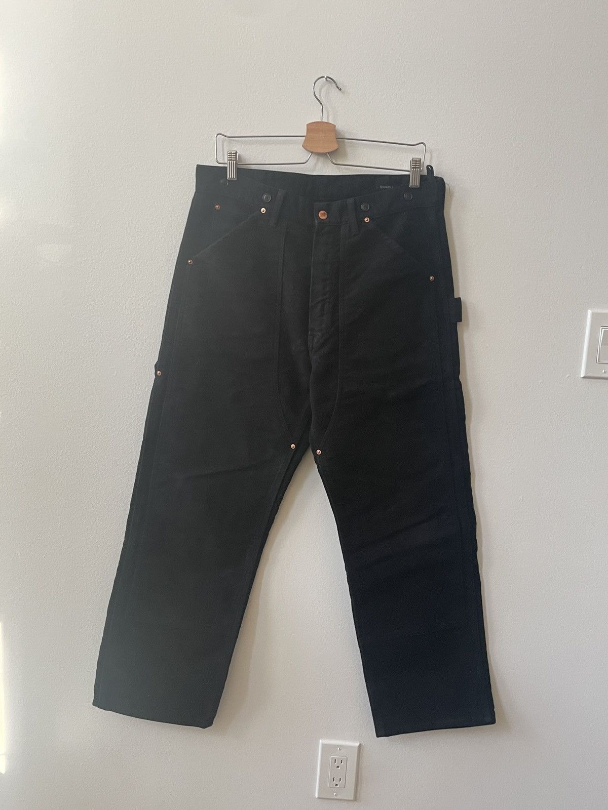 Comoli Comoli Double knee moleskin pants | Grailed