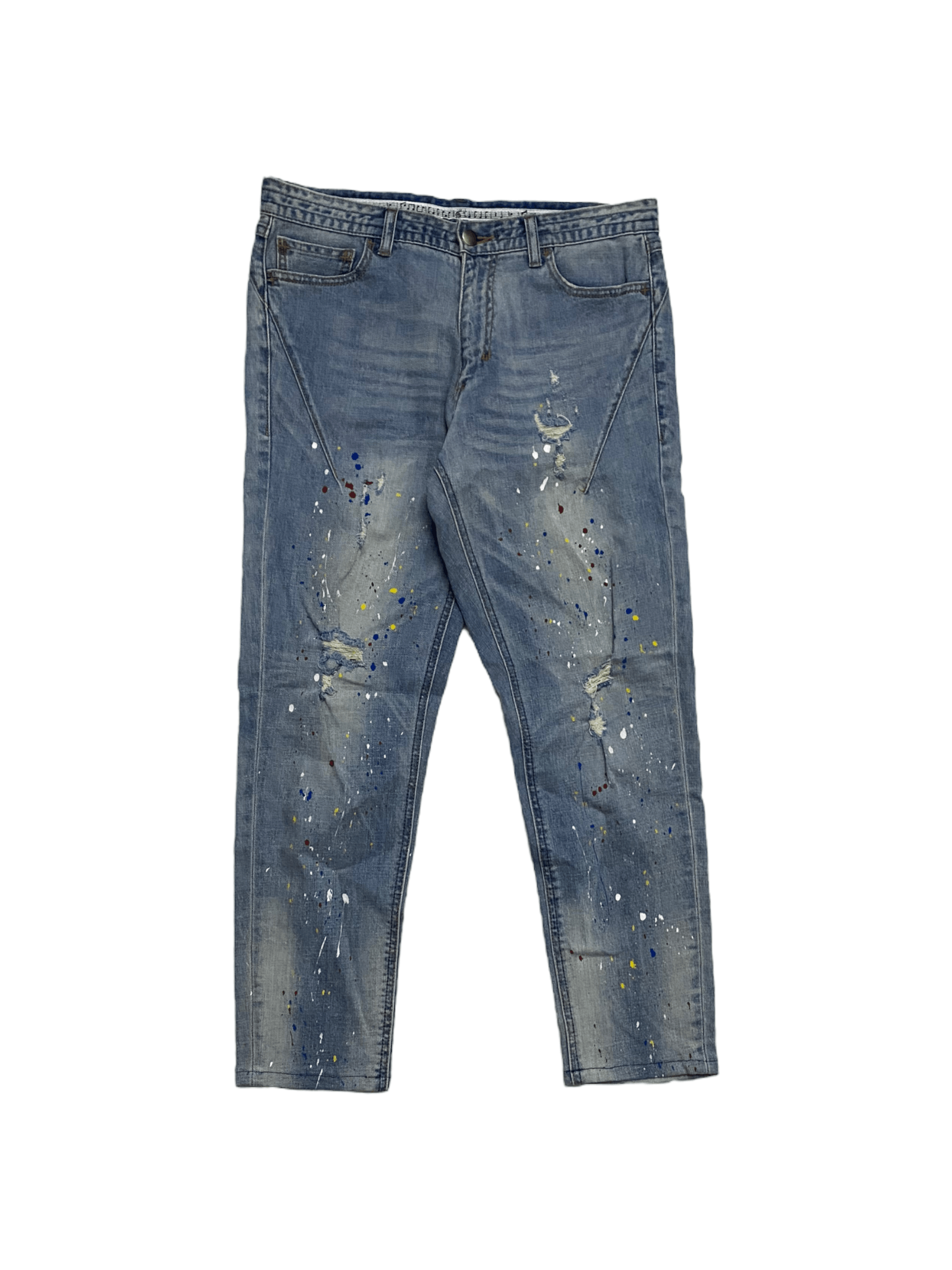 Number (N)ine 🔥Express Shipping🔥 Number Nine Distressed Jeans | Grailed