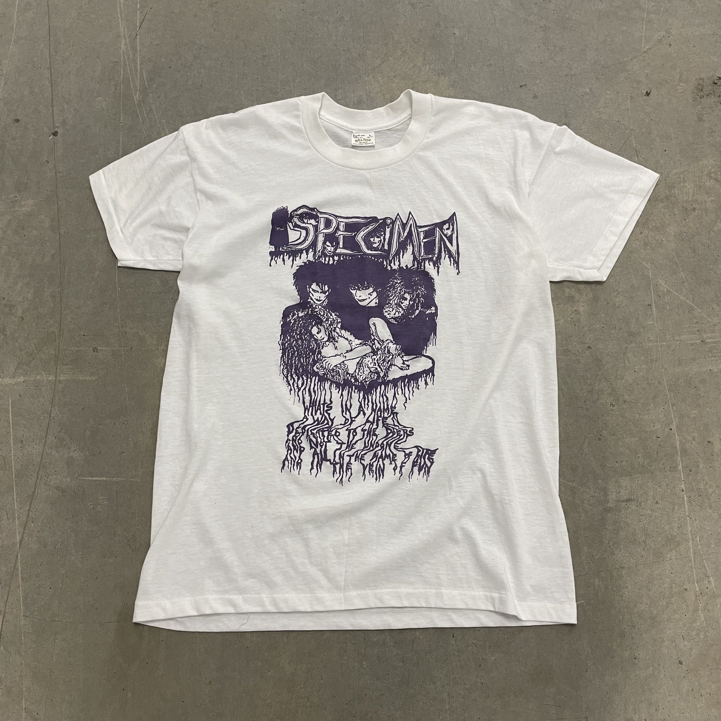 Vintage Vintage 80's Specimen British Band Tee | Grailed