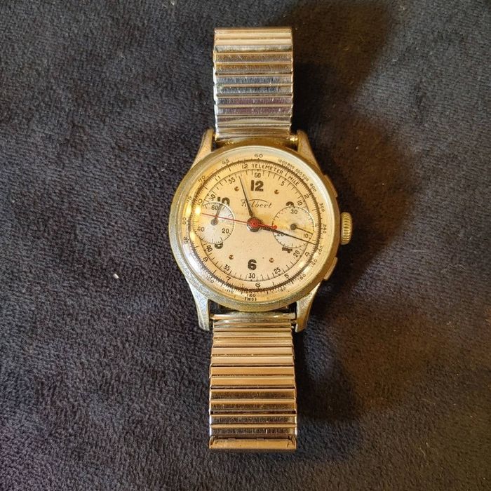 Absent Klassy Kelbert! Vintage Kelbert Chronograph Wristwatch Watch ...