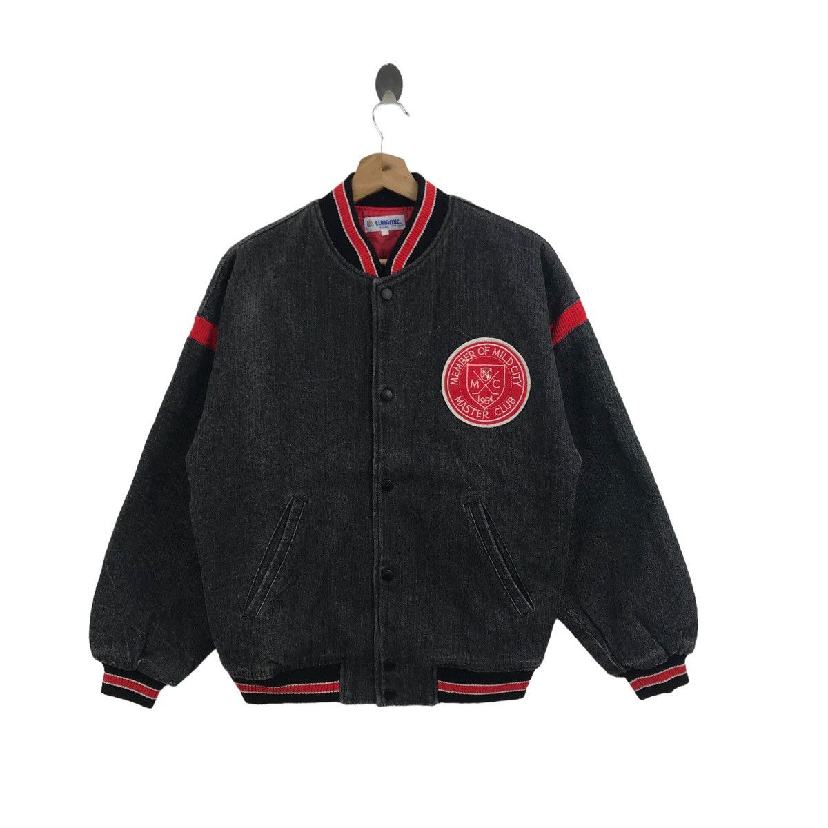Vintage Vintage Member Of Mild City Varsity Jacket Lunamic Taiyo | Grailed
