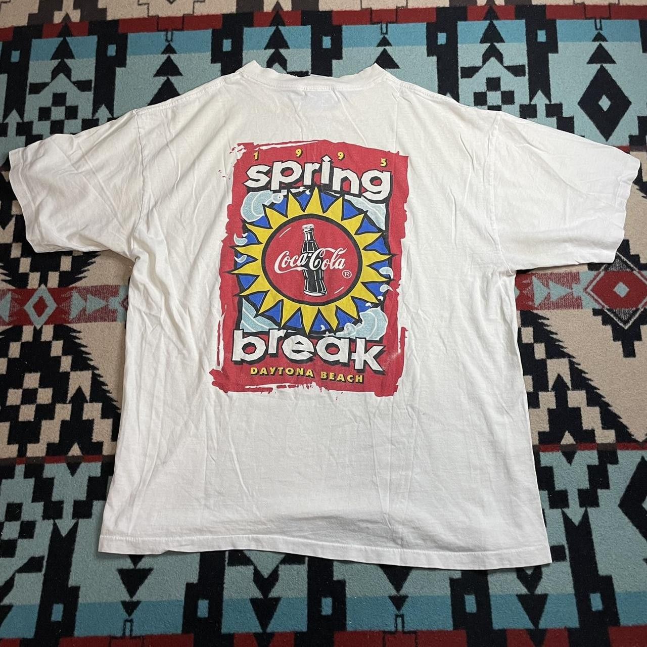 Vintage Vintage Essential 90s Coca Cola Spring break t shirt | Grailed