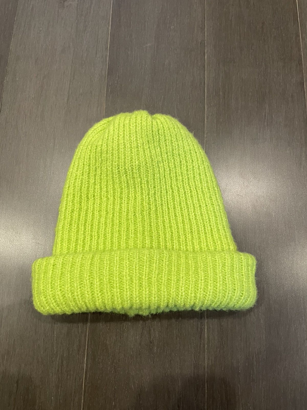 Vintage Vintage Neon Green Beanie | Grailed