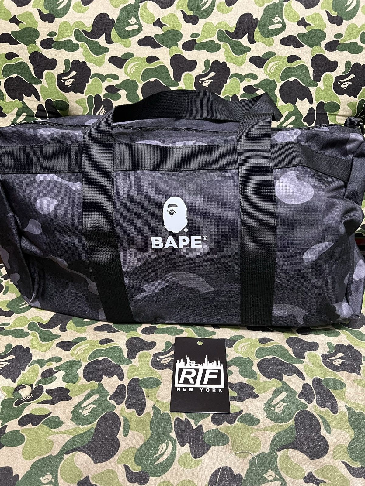 Bape BAPE DUFFEL BAG AND MAGAZINE | Grailed