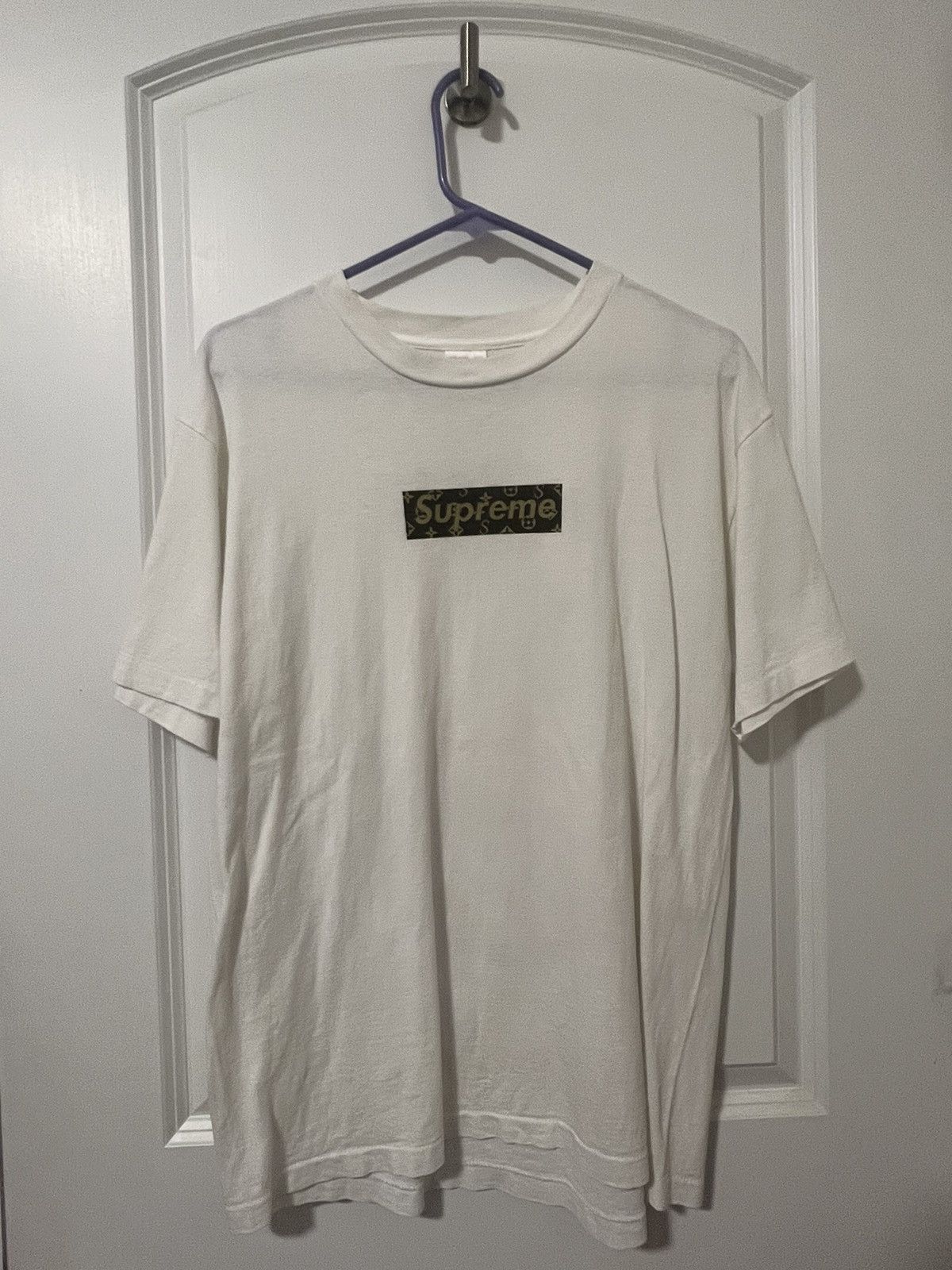 Louis Vuitton × Supreme 1999 supreme LV monogram t shirt Louis Vuitton × Supreme 1999 supreme LV monogram t shirt
