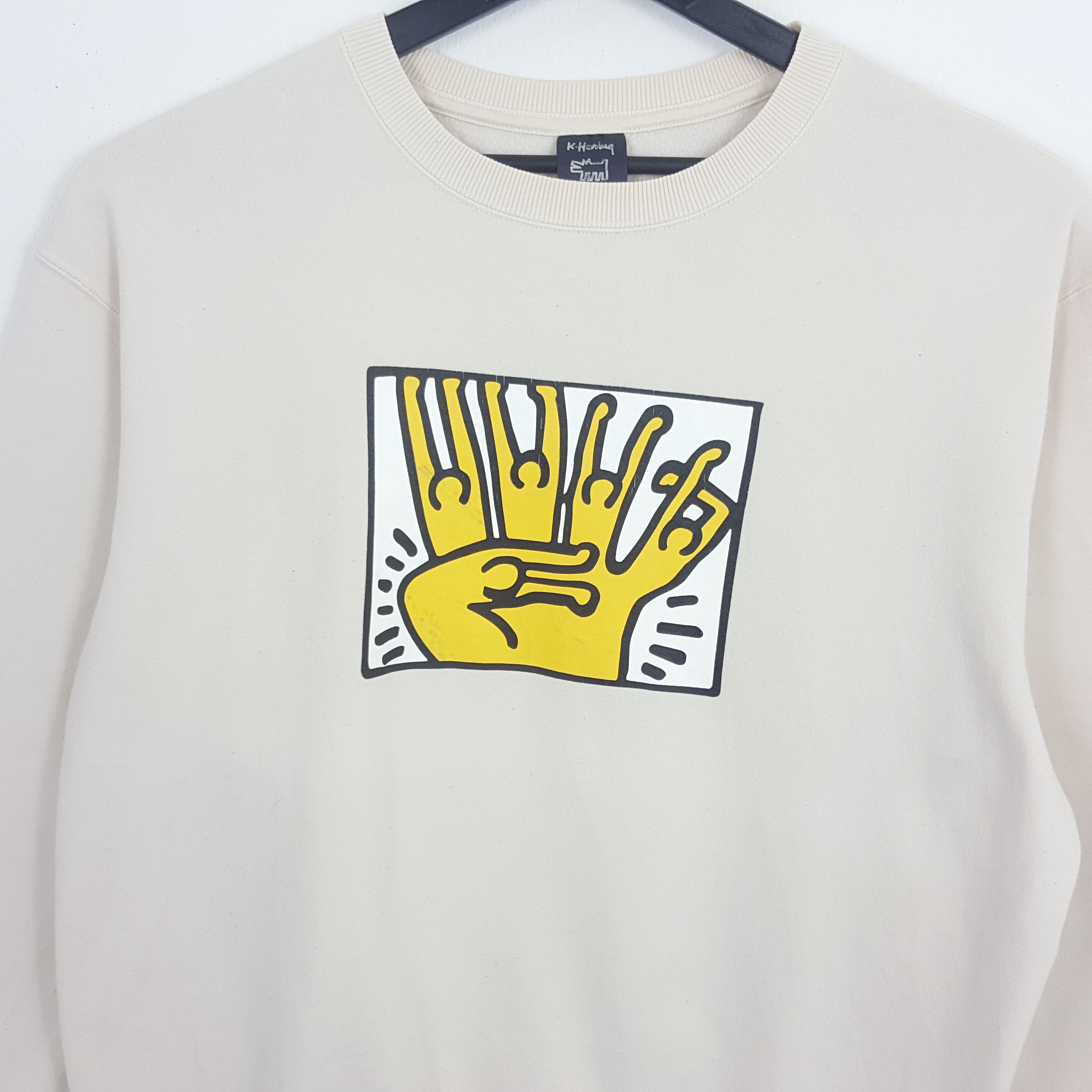 Art KEITH HARING Art Box Logo Design Sweatshirt | Grailed