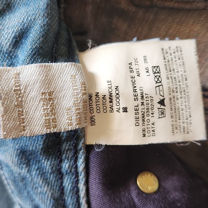 Diesel Vintage Diesel Thanaz Denim Jeans Made In Italy | Grailed