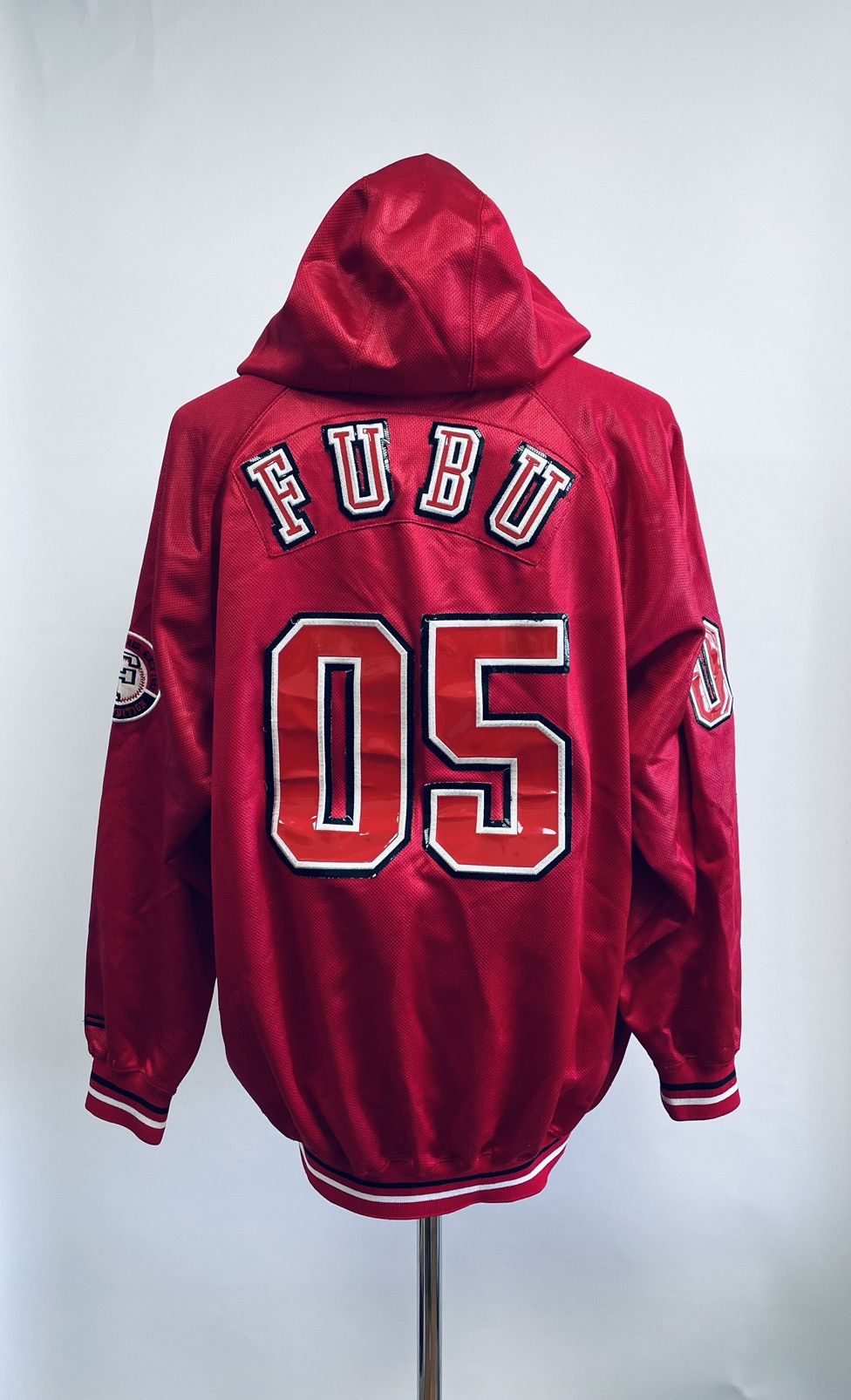Fubu × Rare × Vintage Fubu Queens Authentic Red Hoodie made in Korea ...