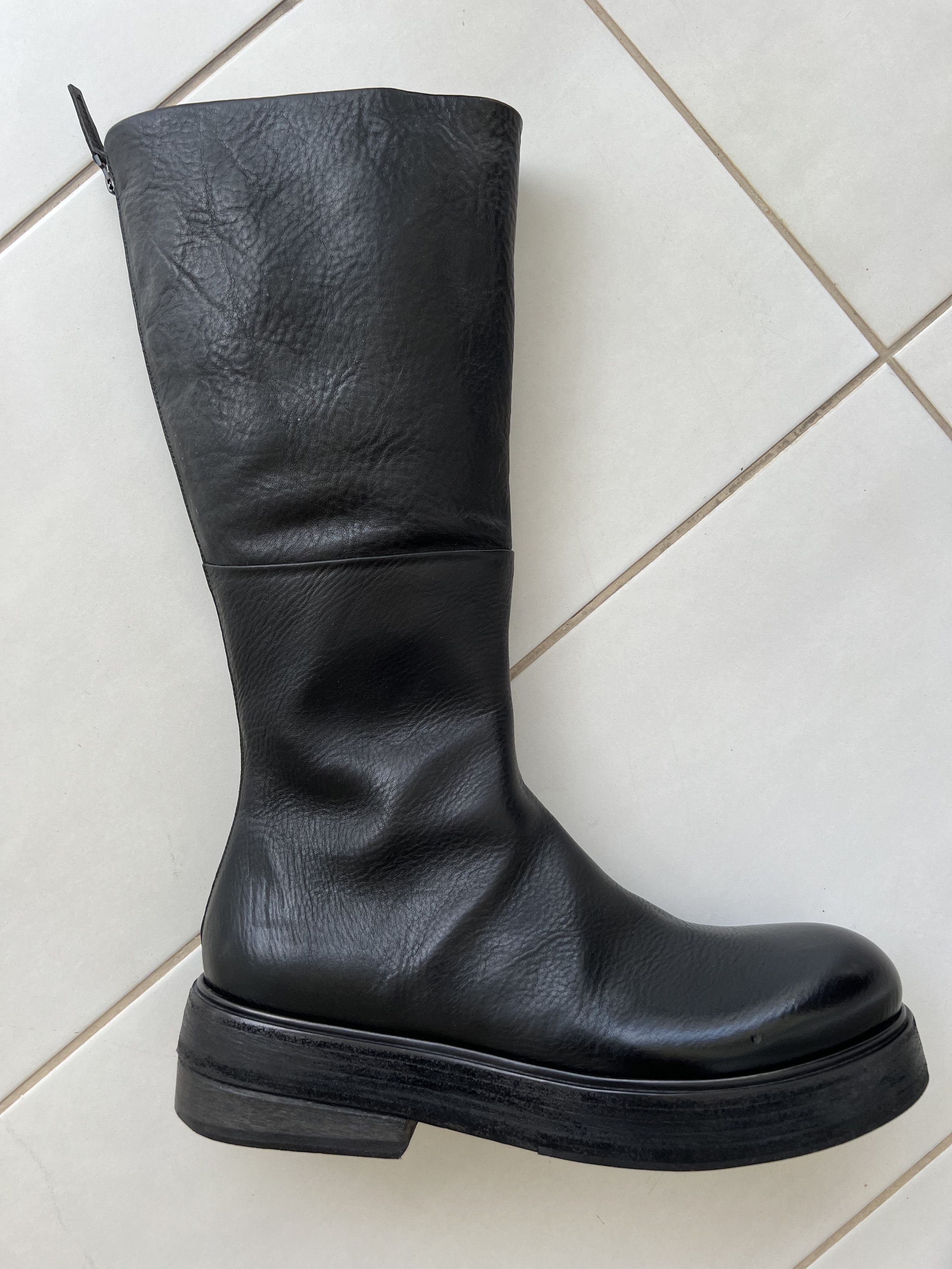 Marsell MARSELL LEATHER CALF BOOTS | Grailed