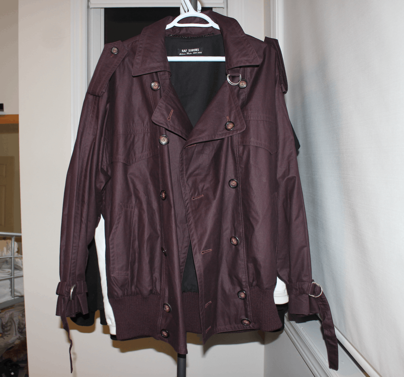 Raf Simons RAF SIMONS AW 2001-2002 BONDAGE TRENCH COAT | Grailed