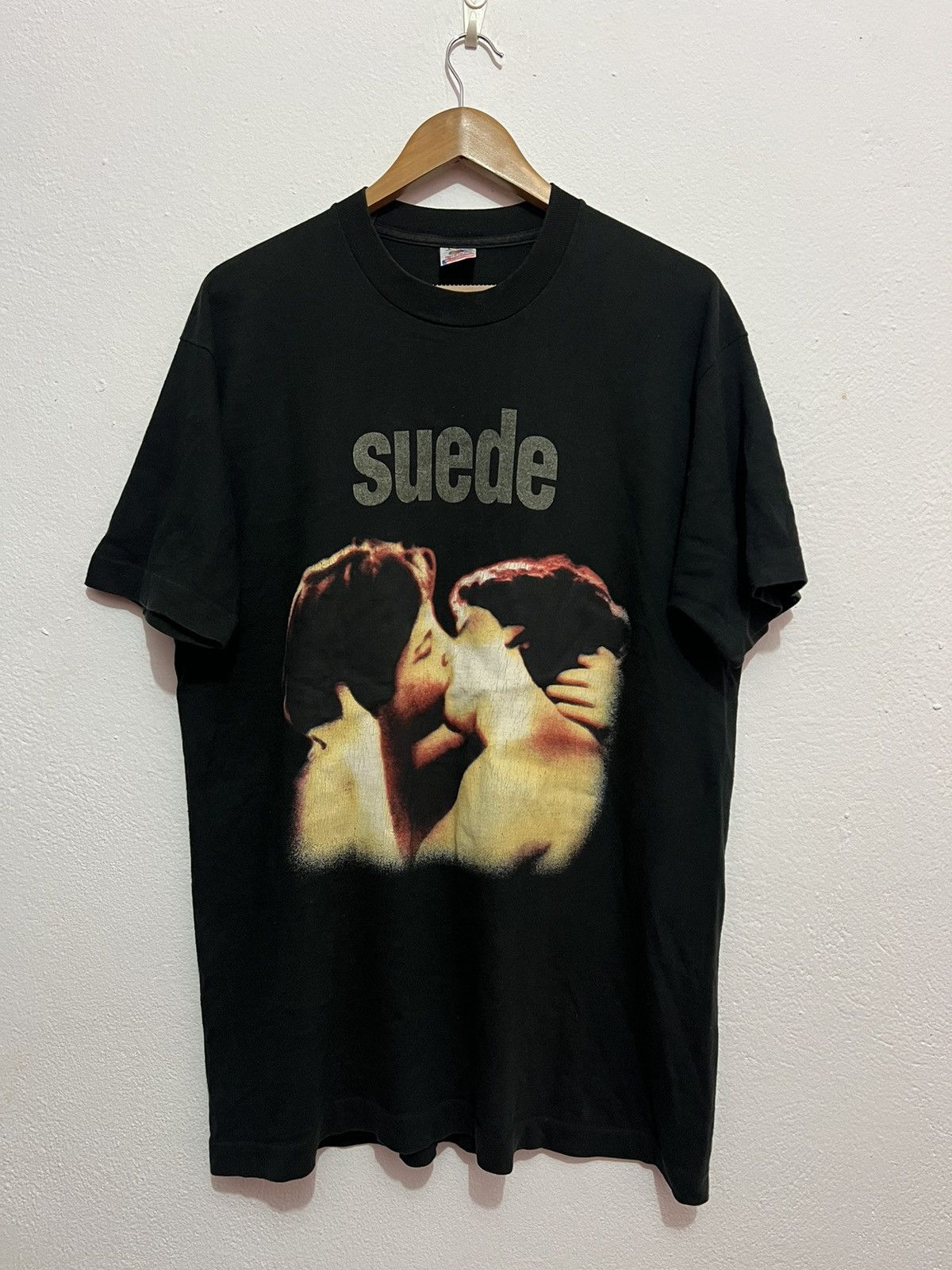 Band Tees × Vintage Vintage SUEDE Band Debut album britpop 90s | Grailed