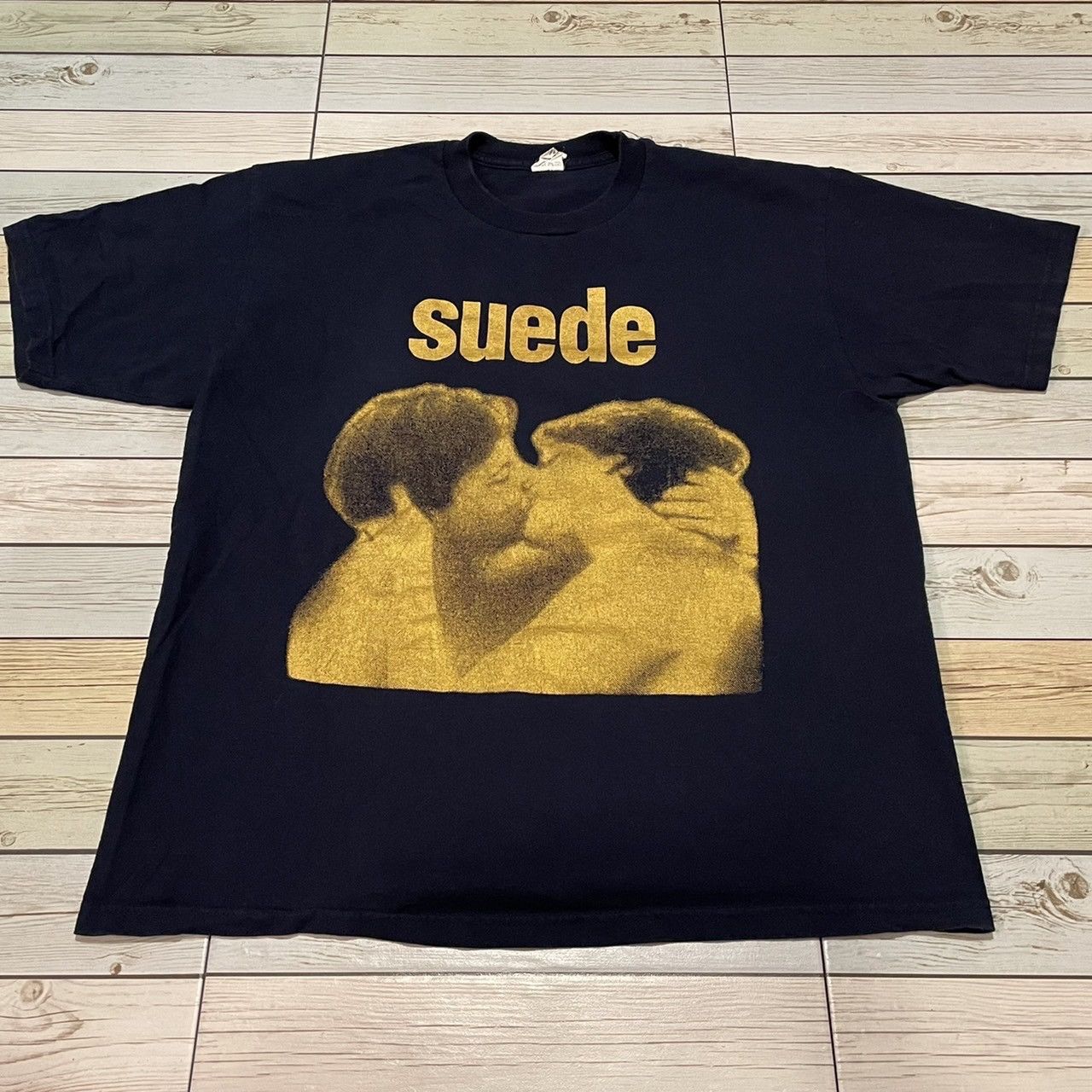 Band Tees × Streetwear × Tour Tee Suede Bootleg Rock Band Tee | Grailed