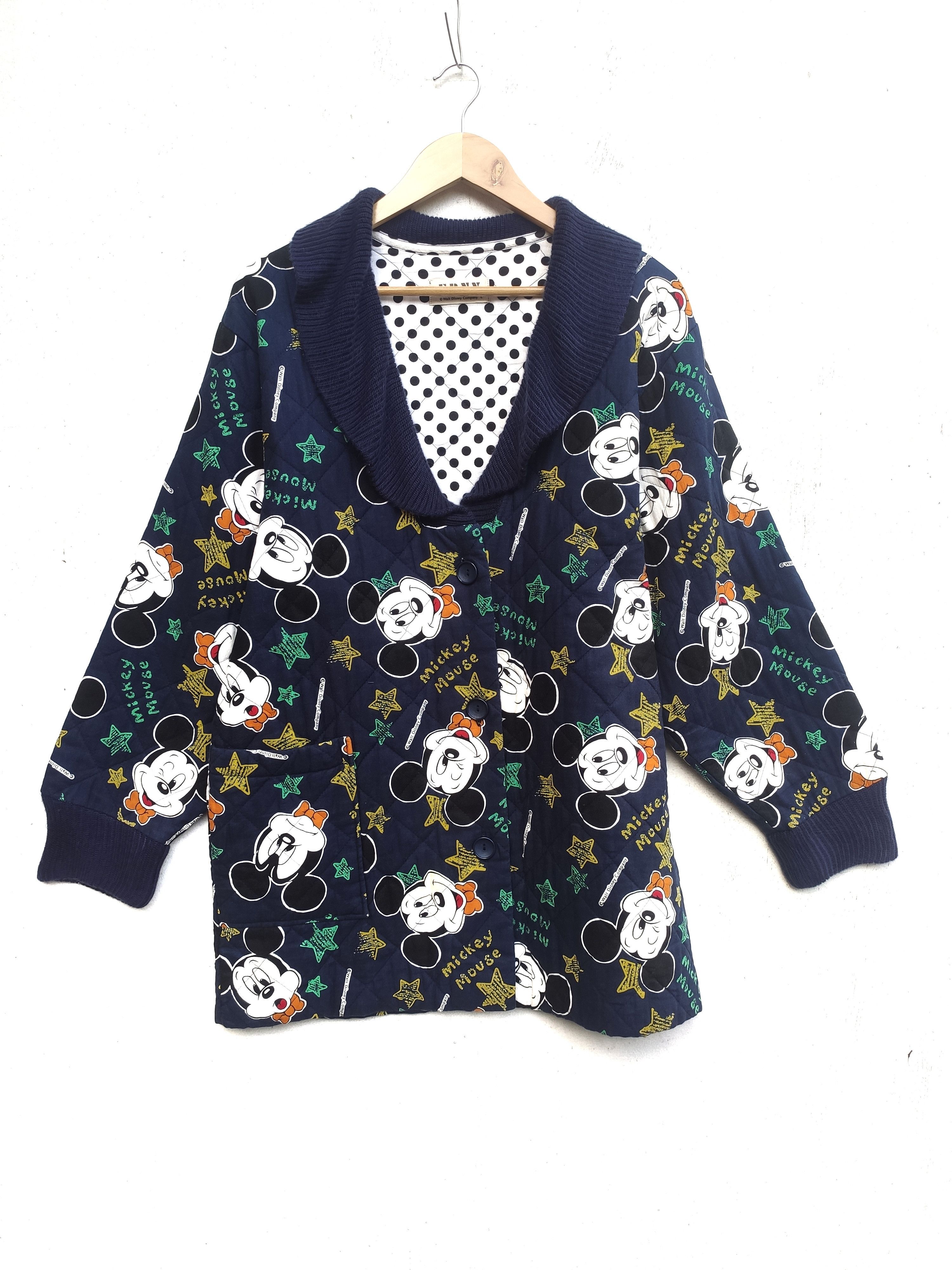 Disney Vintage Walt Disney Mickey mouse Cardigan full print kimono ...
