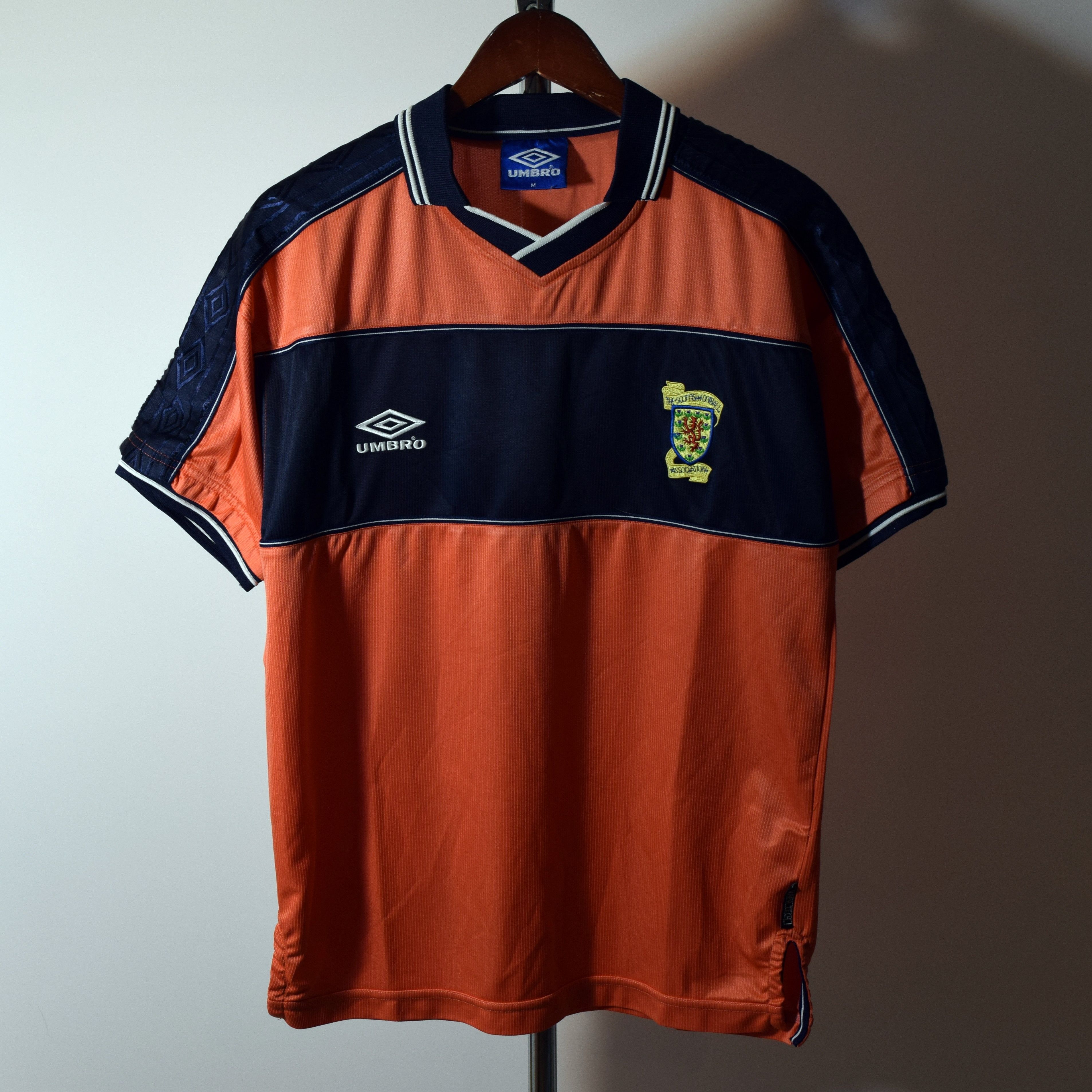 Umbro × Vintage 90s Umbro Scotland National Team Jersey M vintage RARE ...