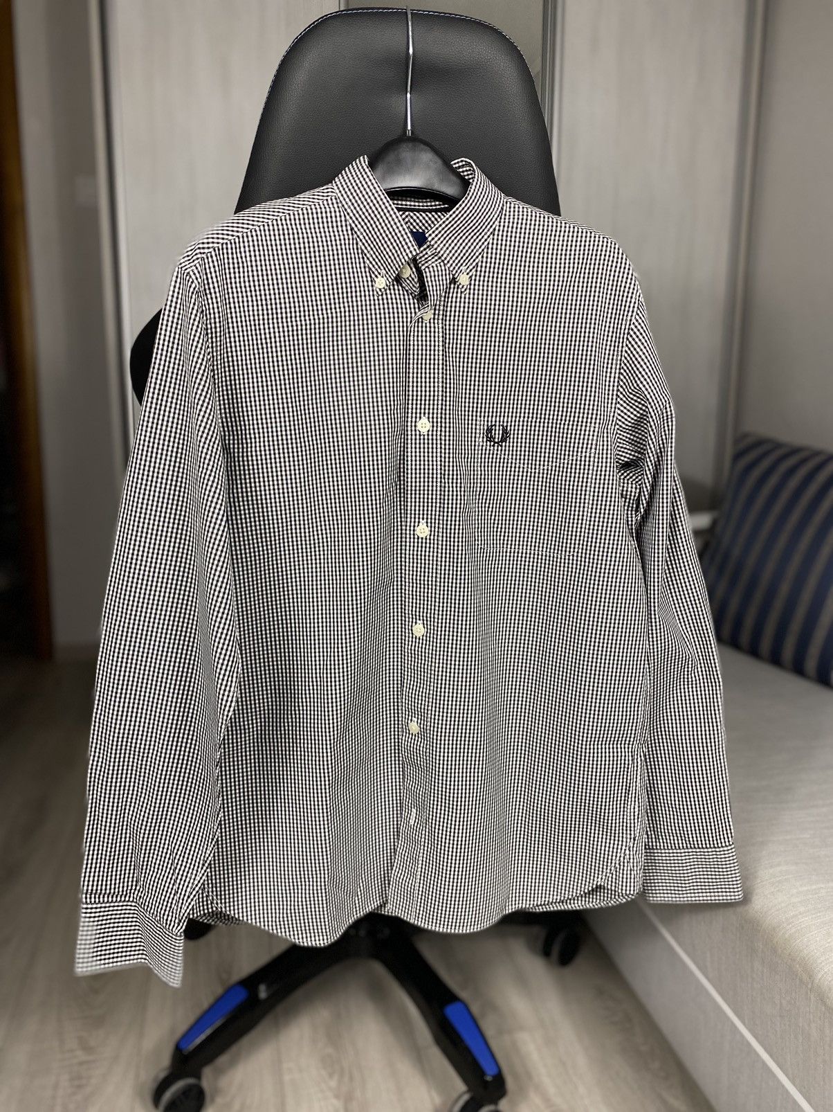 Fred Perry Fred Perry shirt checkered Classic style casual | Grailed