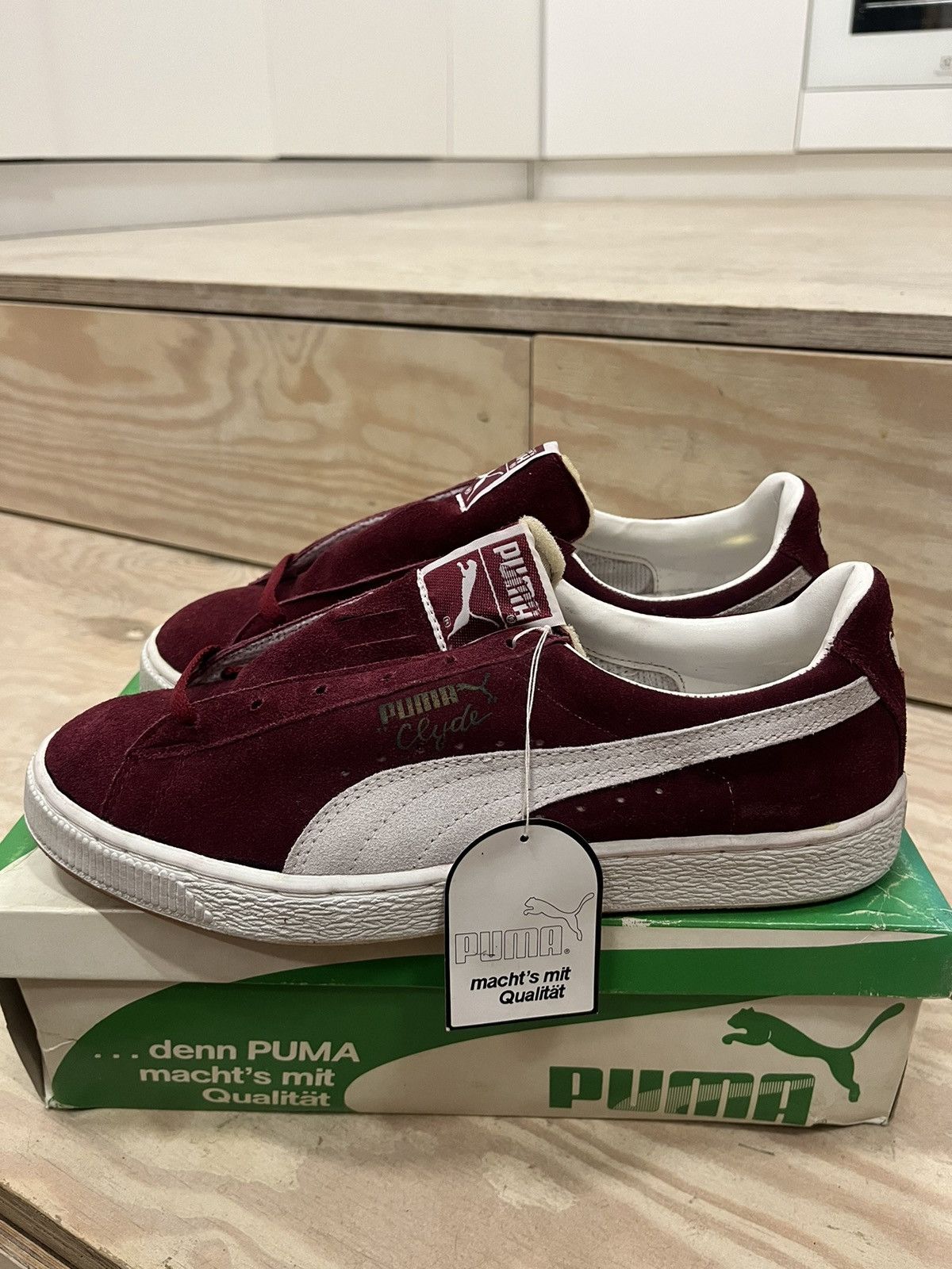 Vintage Vintage VTG OG PUMA CLYDE Japan Edition DS 80s 90s OG BOX | Grailed