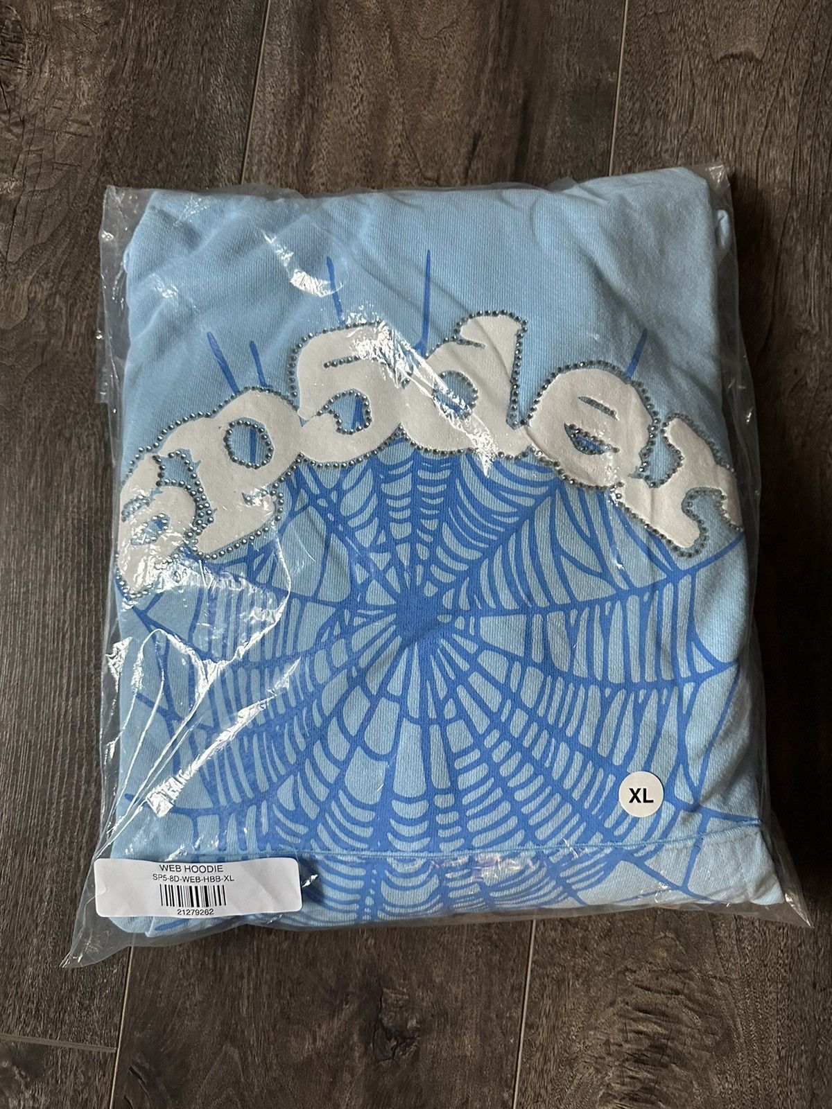 Sp5der Baby Blue Hoodie - Spider Worldwide / Young Thug / YSL | Grailed