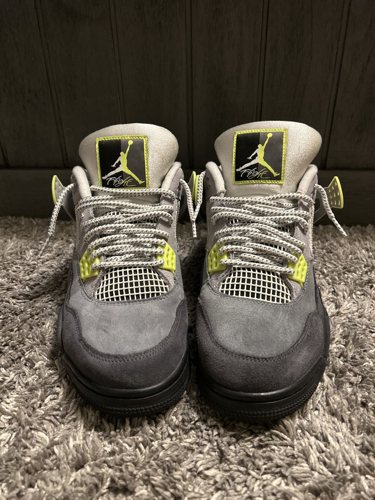 Jordan Brand × Nike JORDAN 4 RETRO SE 95 NEON | Grailed
