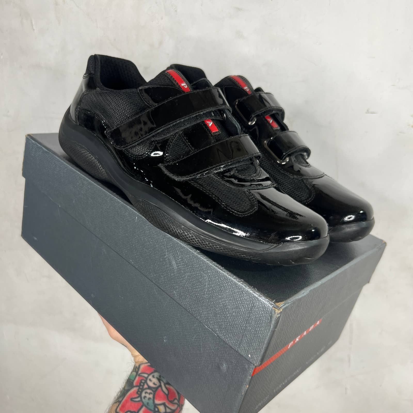 Prada Prada Americas Cup Velcro Black | Grailed