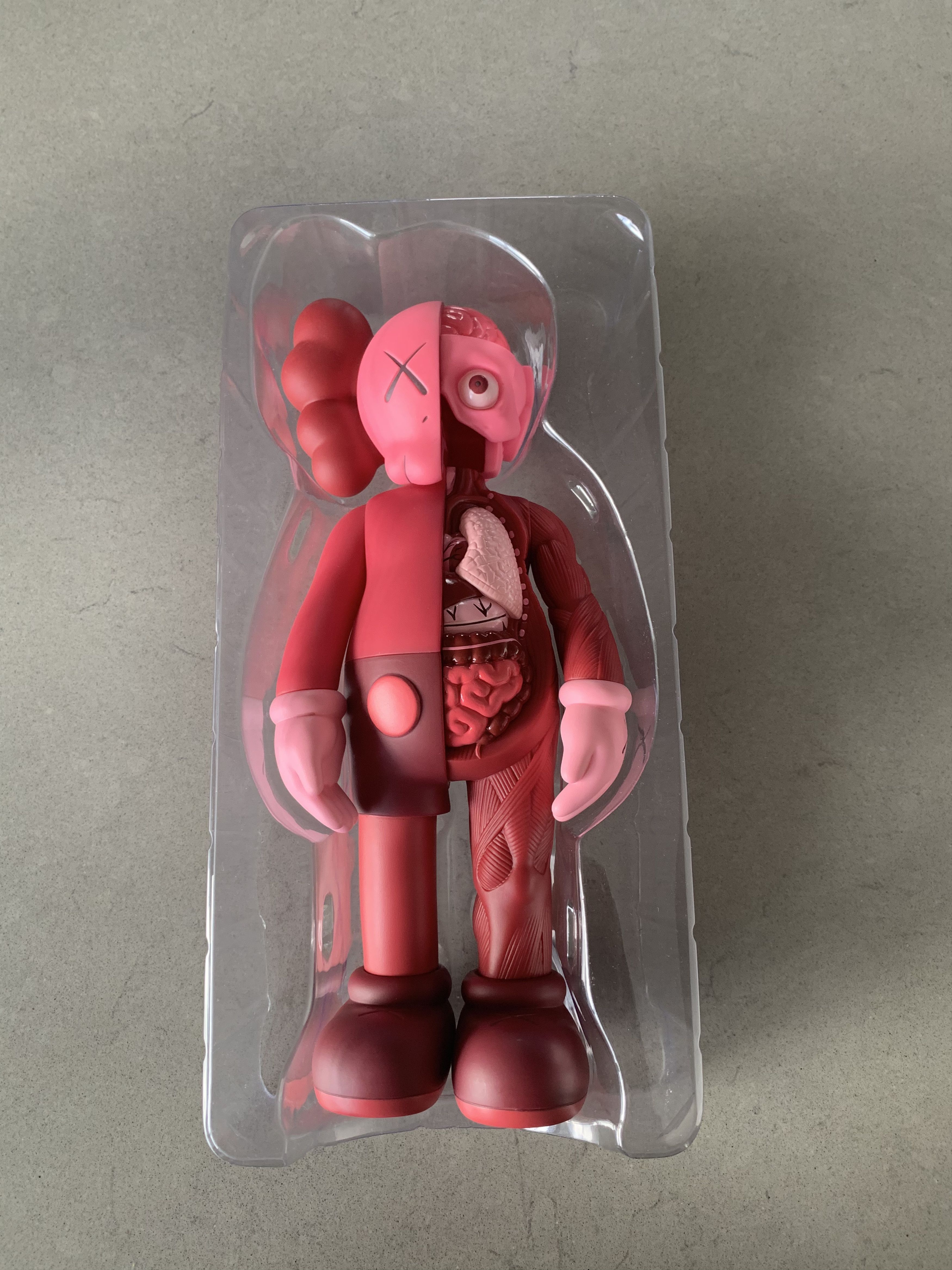Kaws × Medicom Toy KAWS Blush Companion Flayed Open Edition Vinyl Figure | Grailed