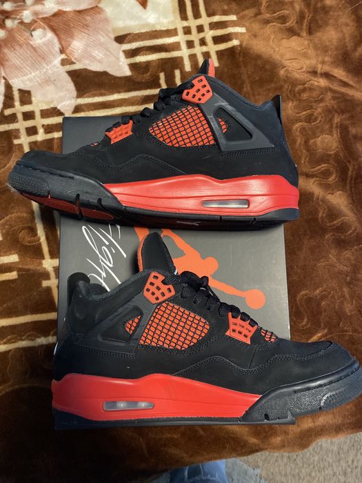 Nike Jordan 4 red thunder | Grailed