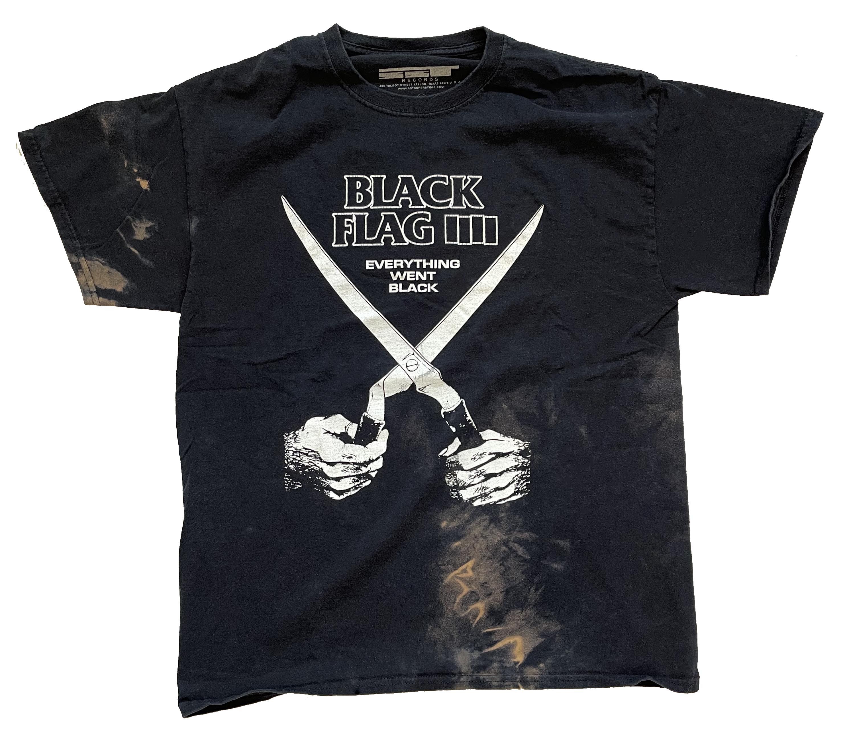 Band Tees × Black Flag Black Flag, Everything Went Black, Y2K, SST ...