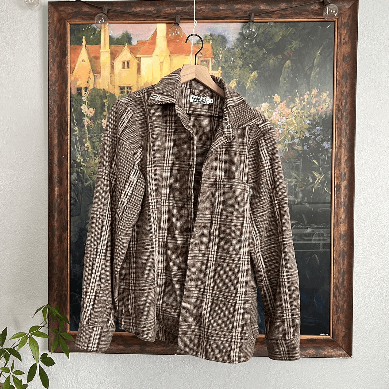 Hidden Characters HIDDEN CHARACTERS FLANNEL // | Grailed