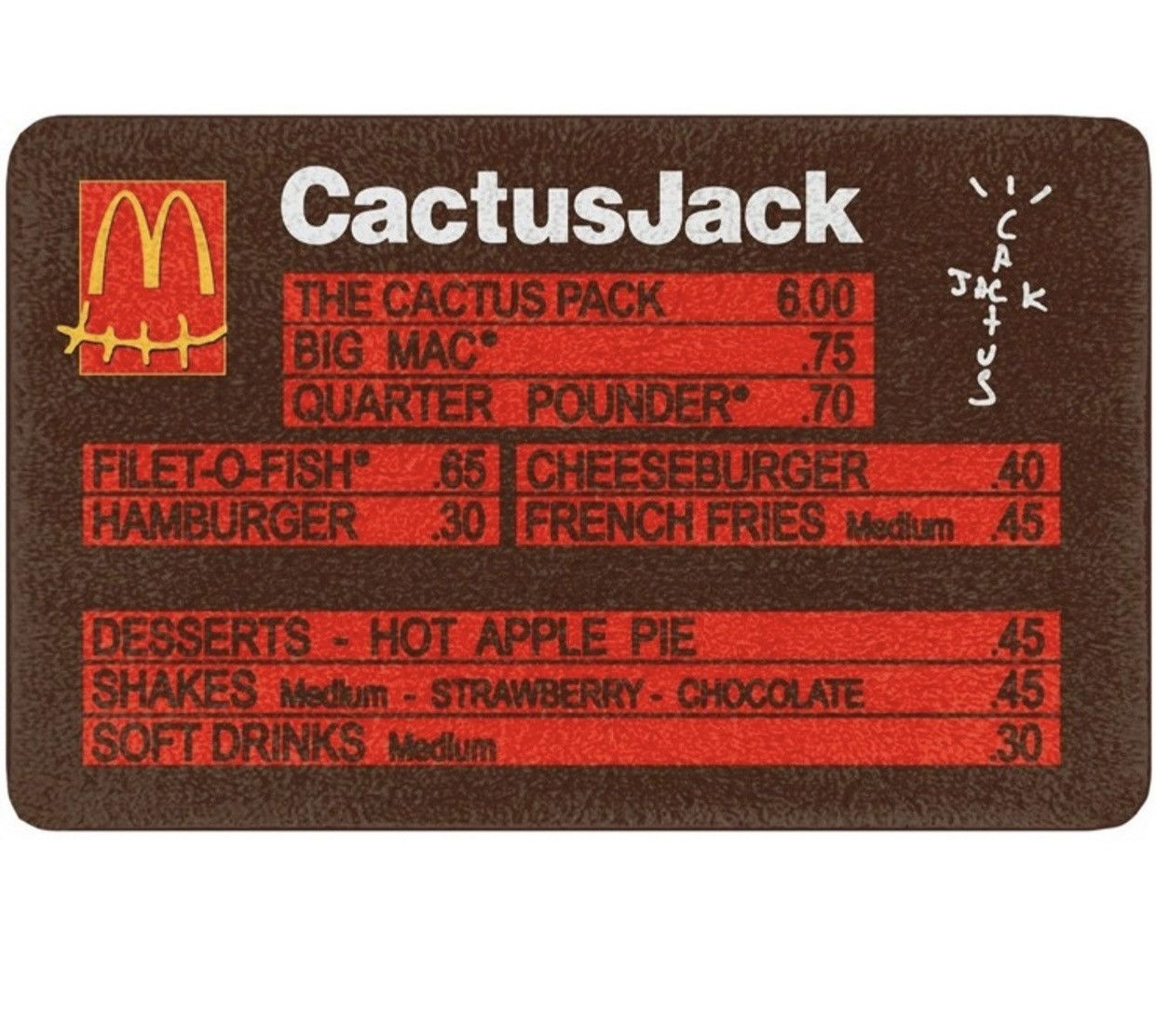 Travis Scott Travis scott apple pie rug | Grailed