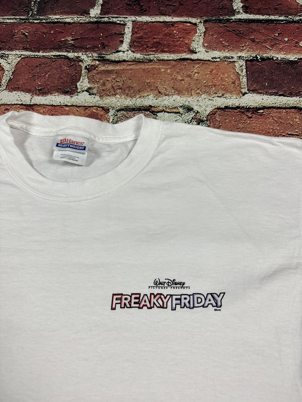 Disney × Movie × Vintage Vintage Disney Freaky Friday Movie Promo T ...