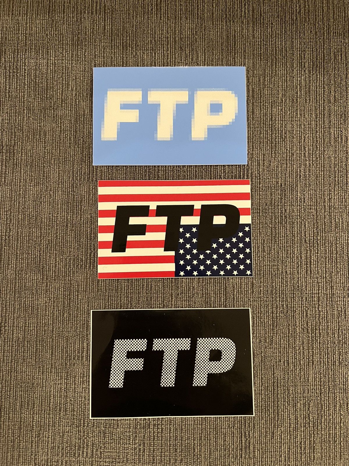 Fuck The Population FTP Flag Logo Sticker Bundle | Grailed