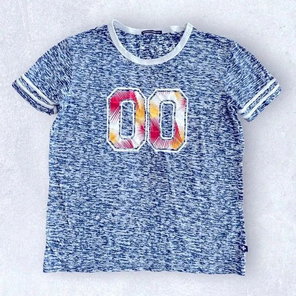 Andrew Christian Navy Blue Summer 00-Palm Leaf Tee Sexy T-Shirt | Grailed