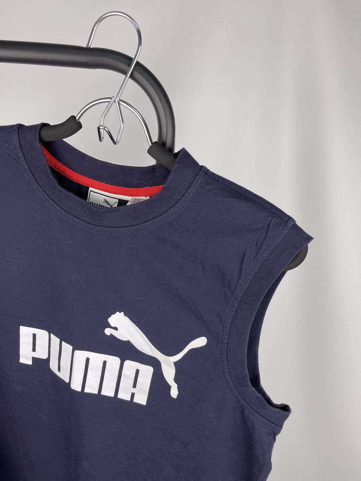 Puma × Streetwear × Vintage Puma Tank Top Vintage Big Logo | Grailed