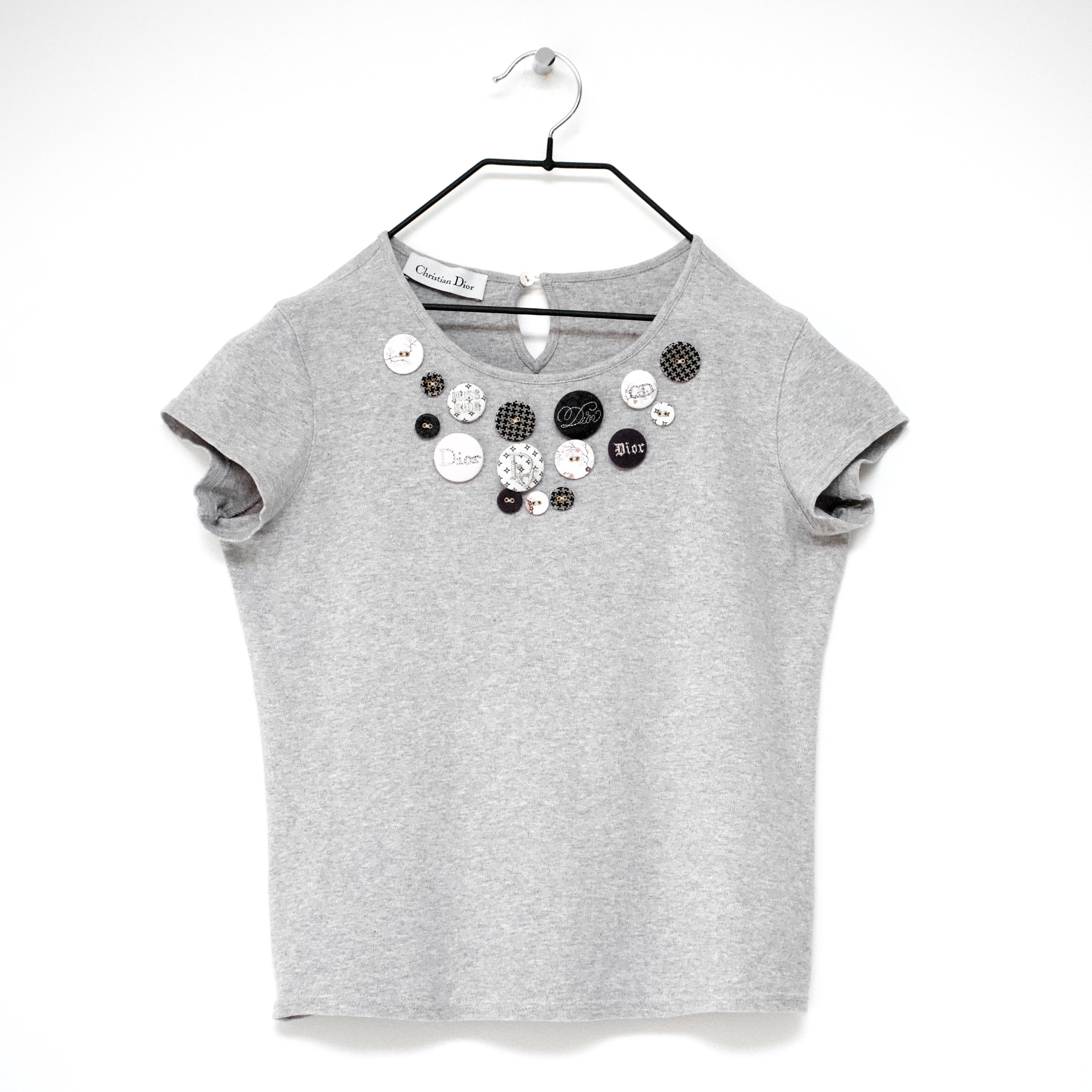 Dior Pins & Buttons Logo Top | Grailed