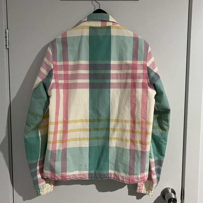 Noah Noah Madras Campus Jacket Pastel Print | Grailed